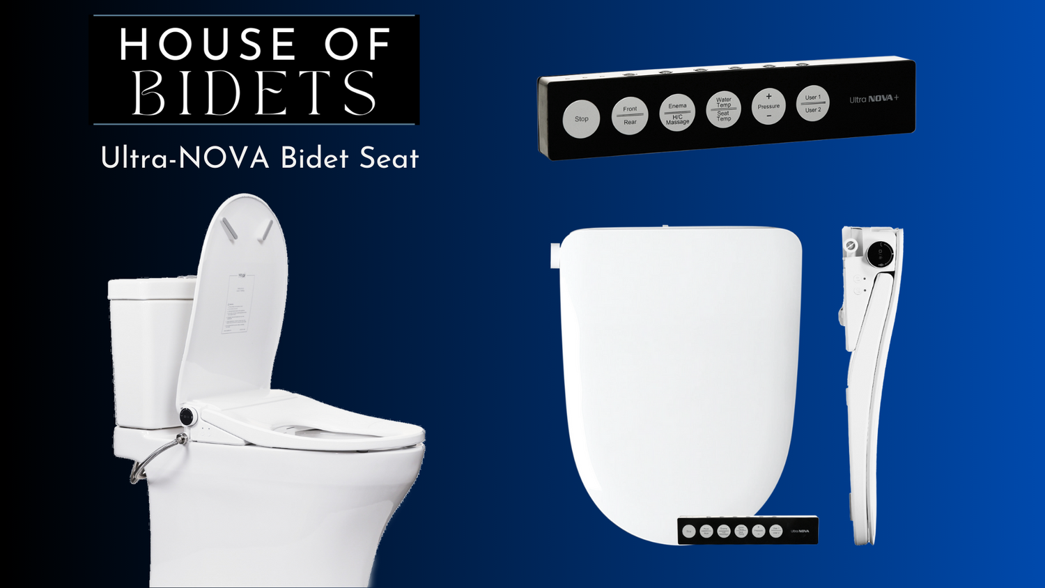 The Ultra-NOVA Bidet Seat - A TOTO Level of Luxury? – House of Bidets